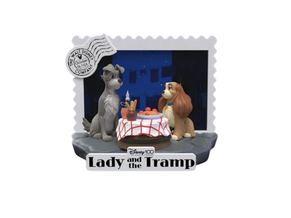 Beast Kingdom Lady and the Tramp: Disney 100th (D-Stage)