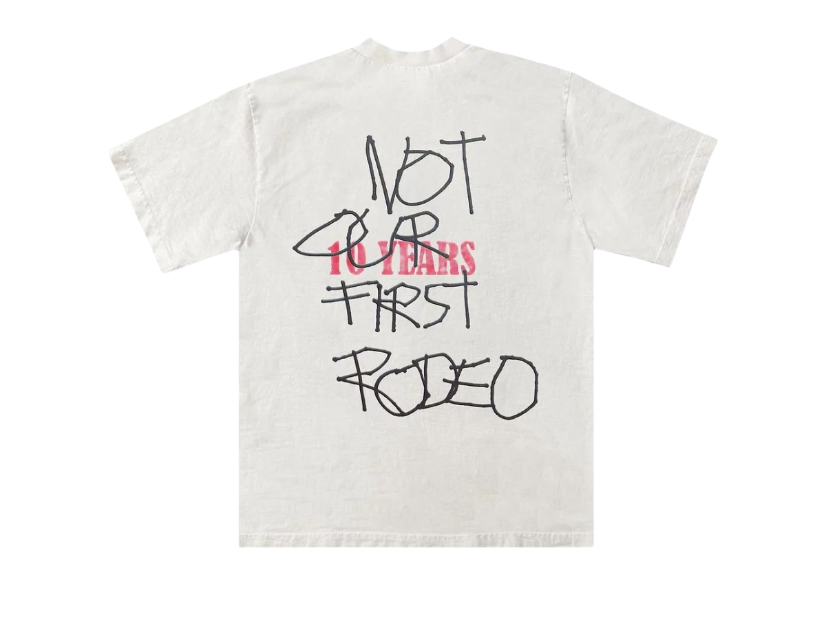 Cactus Jack by Travis Scott Rodeo Tee White | ของแท้