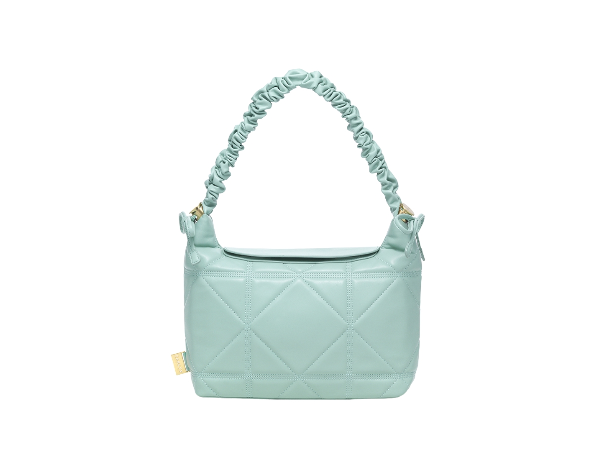 Carlyn Malone In Artificial Leather With Gold Hardware Mint