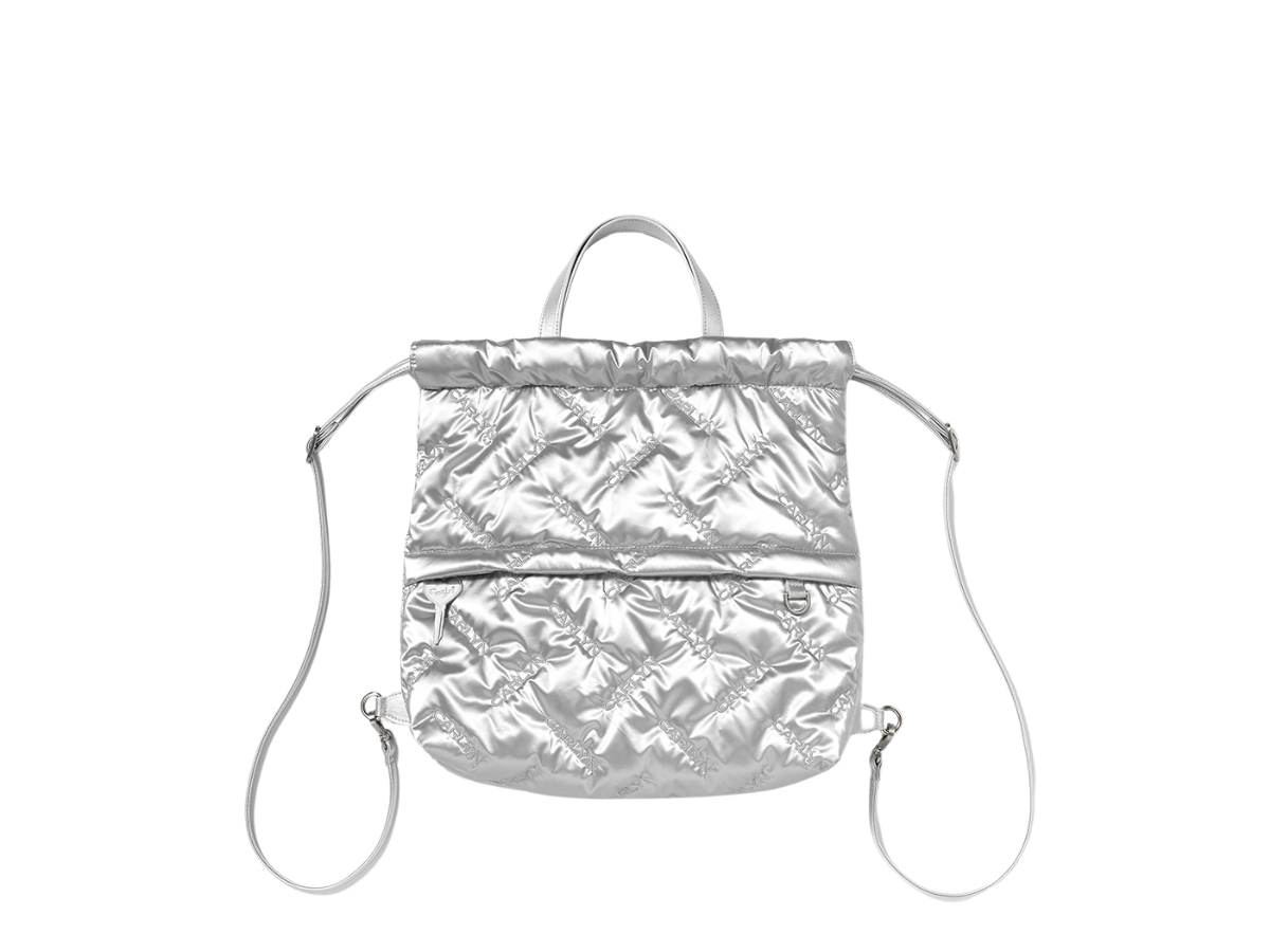 Carlyn Twee Backpack Silver Shop Authentic at SASOM
