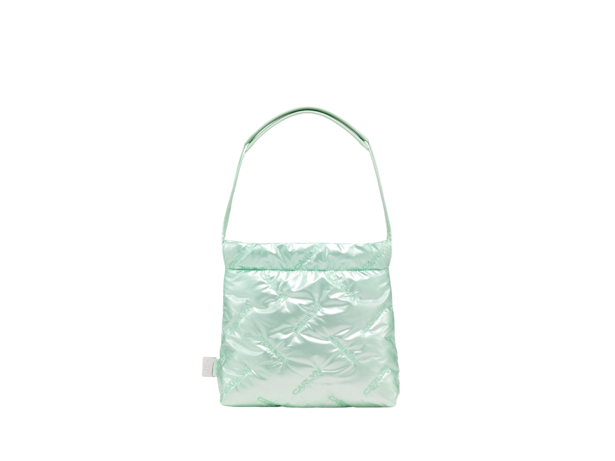 Carlyn Twee Mini In Polyeste-PU Pistachio | ของแท้