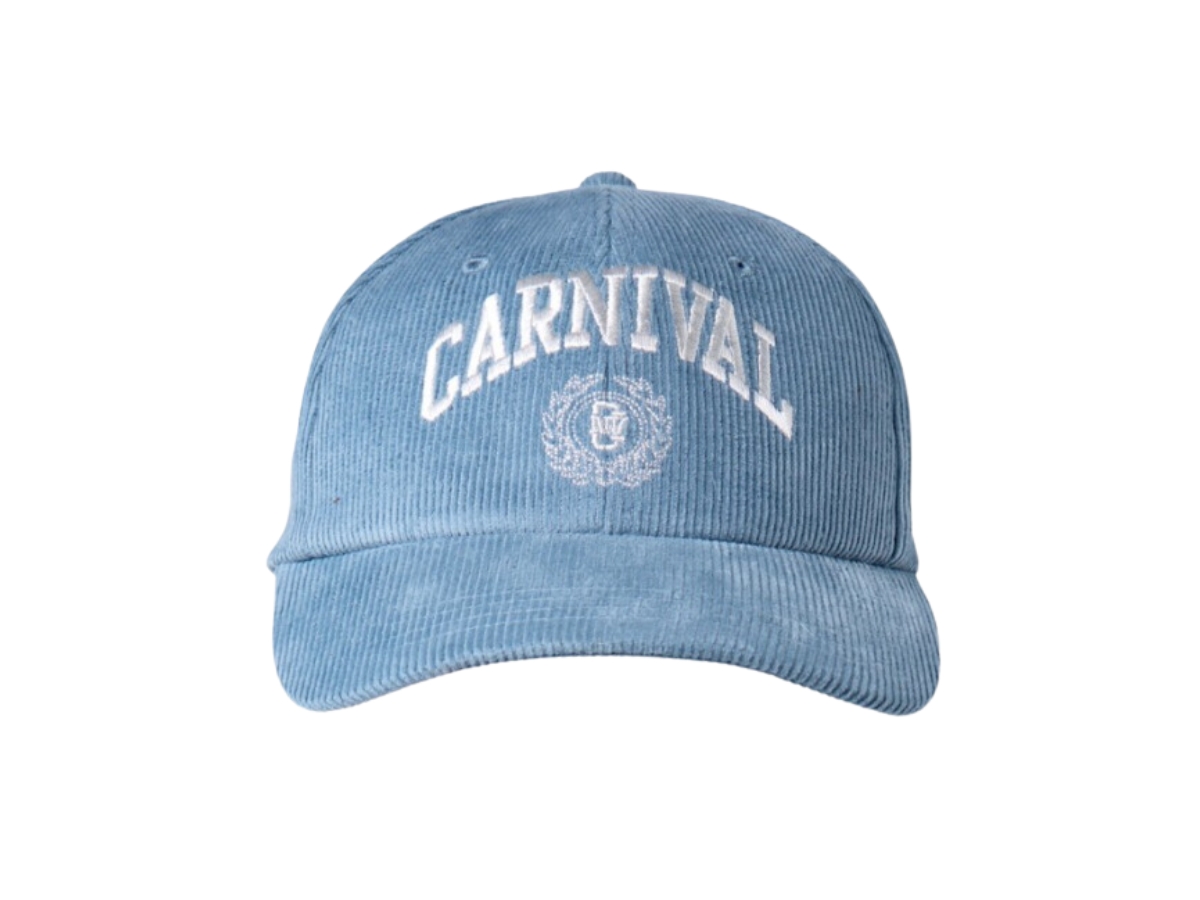Buy Carnival Academy Corduroy Cap Blue FW23 | SASOM
