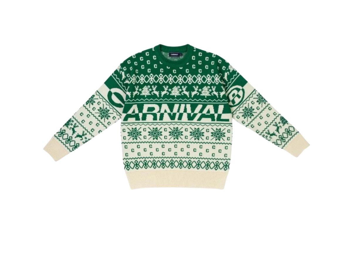 Carnival Christmas Sweater (FW23) Shop Authentic at SASOM