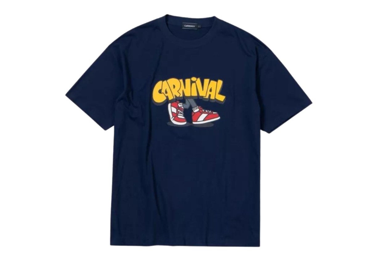 Buy Carnival Keep Walking T-Shirt Navy SS23 | SASOM