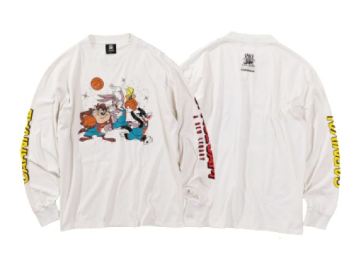 SASOM | เสื้อผ้า Carnival Space Jam Legacy LS T-Shirt White เช็คราคาล่าสุด