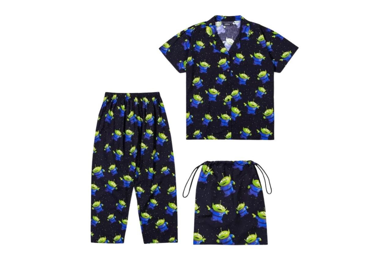 Carnival Toy Story Alien Pajama Set Black | ของแท้