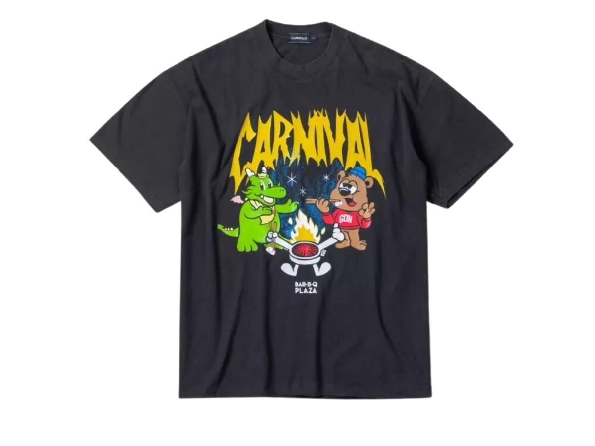 Carnival X Bar B Q Plaza Metal Ovs T-Shirt Black | ของแท้