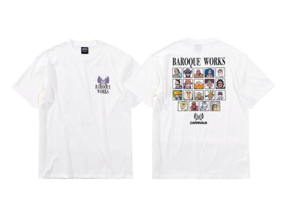 Carnival X One Piece Baroque Works T-Shirt White (Drop 2)