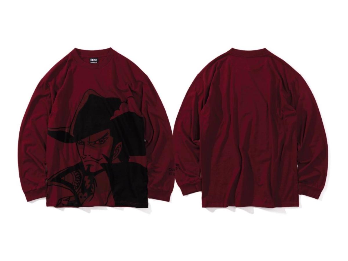 SASOM | เสื้อผ้า Carnival X One Piece Mihawk L/S T-Shirt Maroon (Drop 2 ...