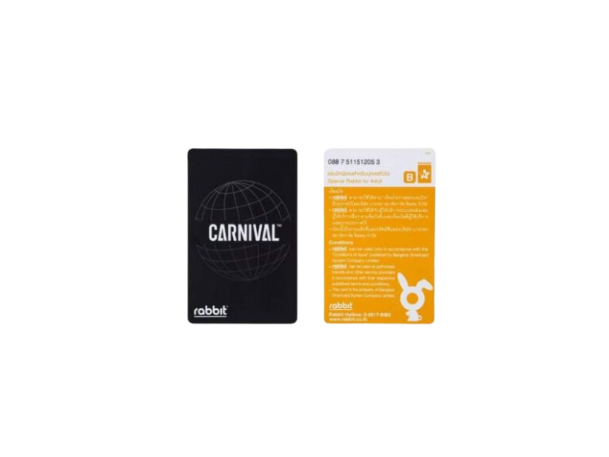 ช้อป Carnival x Rabbit Card Blackของแท้ที่ SASOM