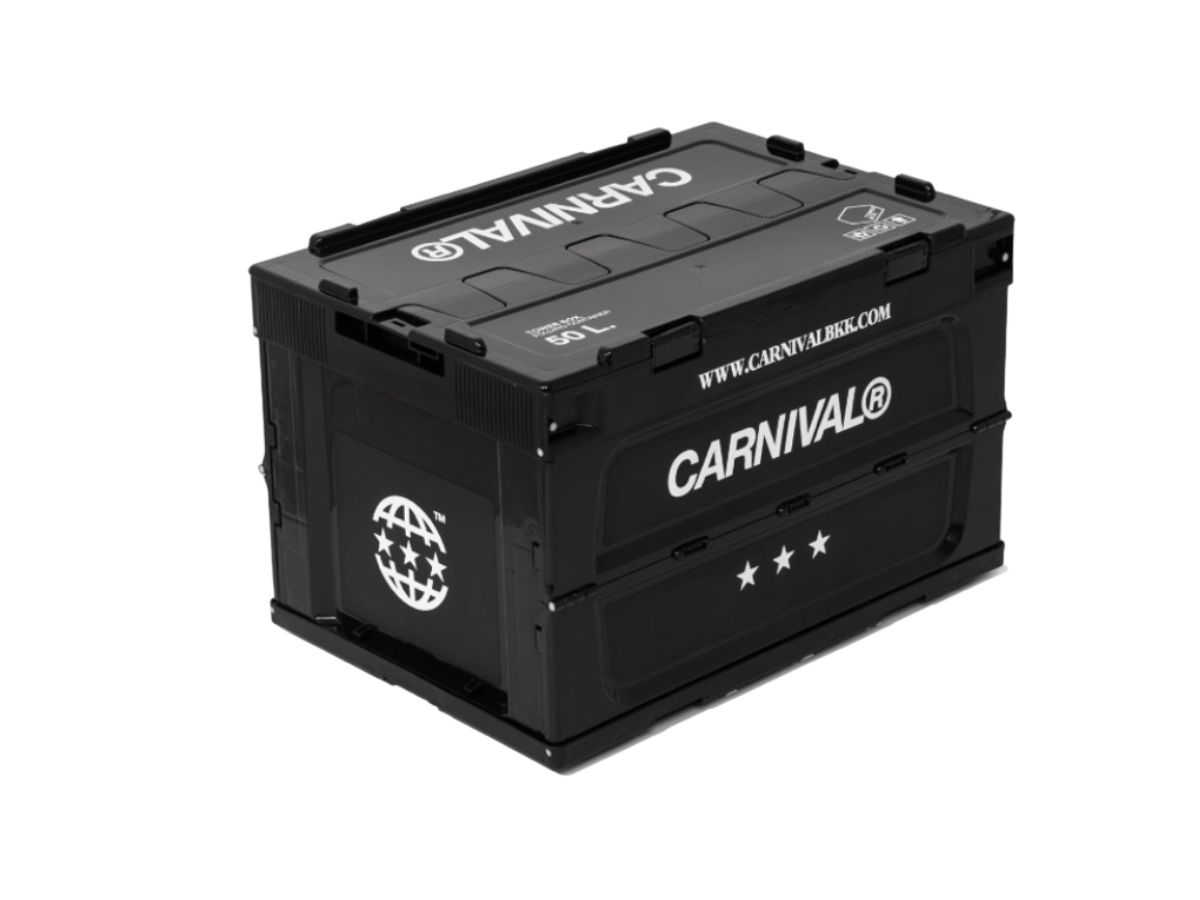 Carnival X Tower Box Folding Container 50L Black | ของแท้
