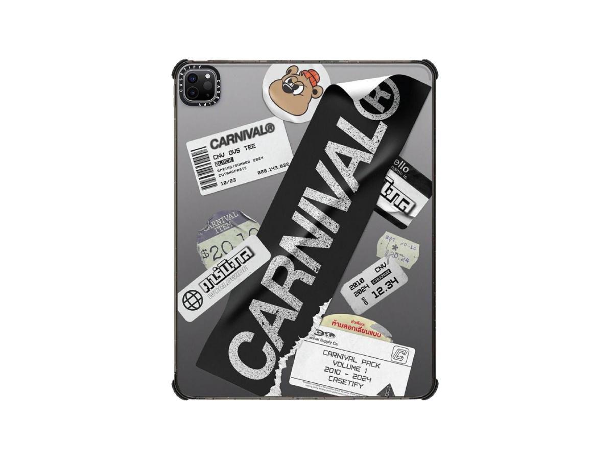 Casetify x Carnival Graffiti-Sticker Bomb Impact Case iPad