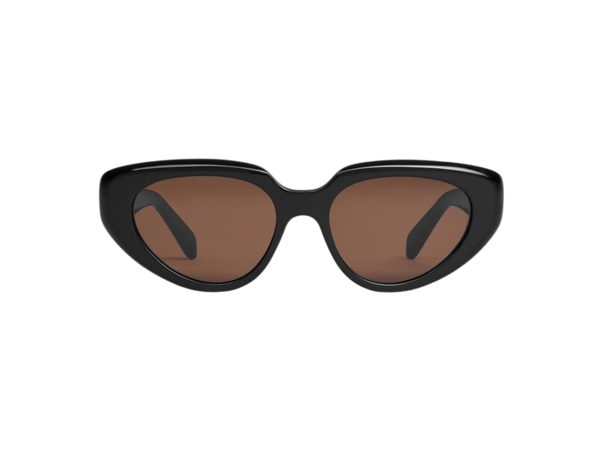 Buy Celine Cat Eye S286 Sunglasses In Acetate Black | SASOM