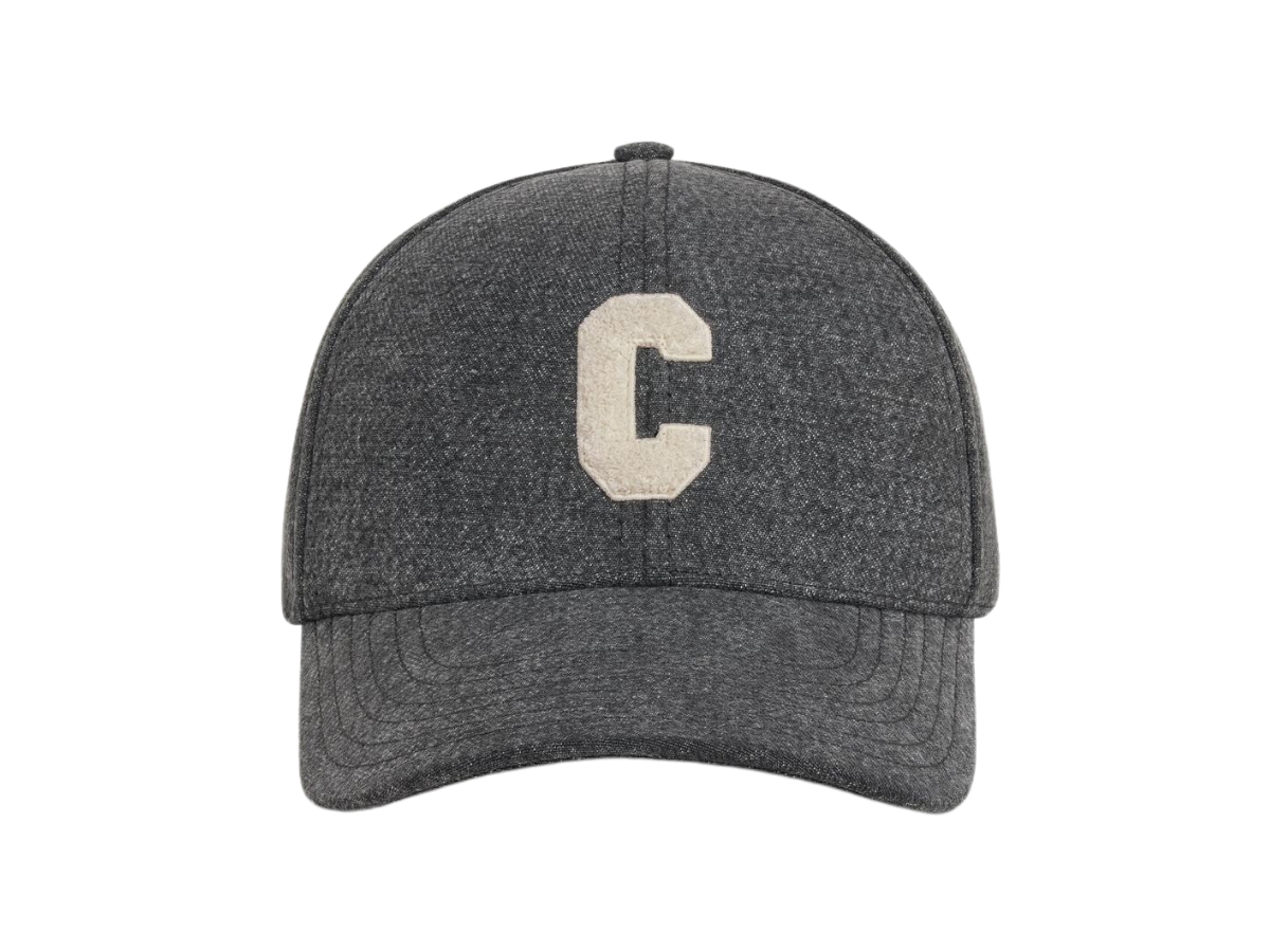 Celine Initial Cap In Denim Vintage Black | ของแท้