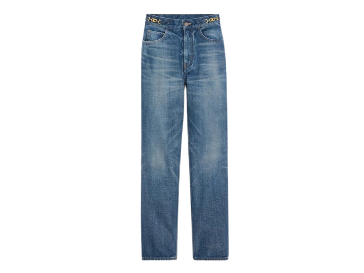 Celine Margaret Jeans In Union Wash Denim (W) | ของแท้