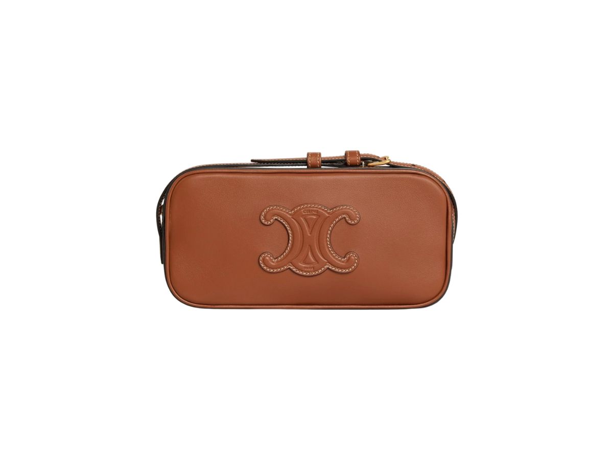 Celine Mini Camera Shoulder Bag Cuir Triomphe In Smooth Calfskin With ...