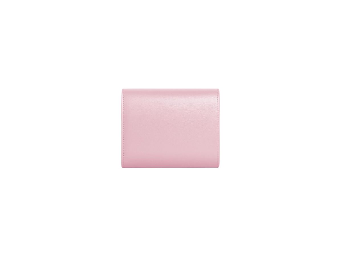 SASOM | bags Celine Small Wallet Triomphe In Shiny Calfskin Light Pink ...