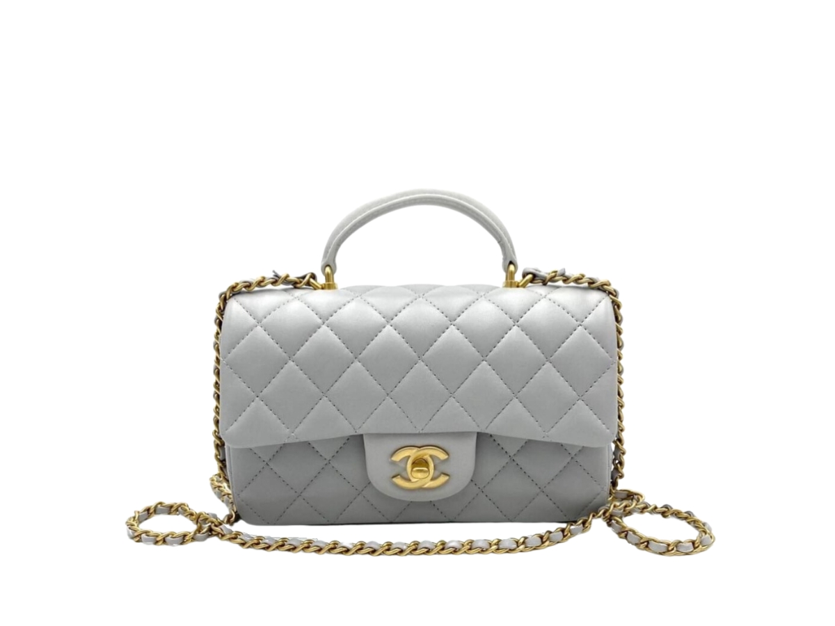 Buy Chanel Classic Mini Flap Bag With Top Handle | SASOM