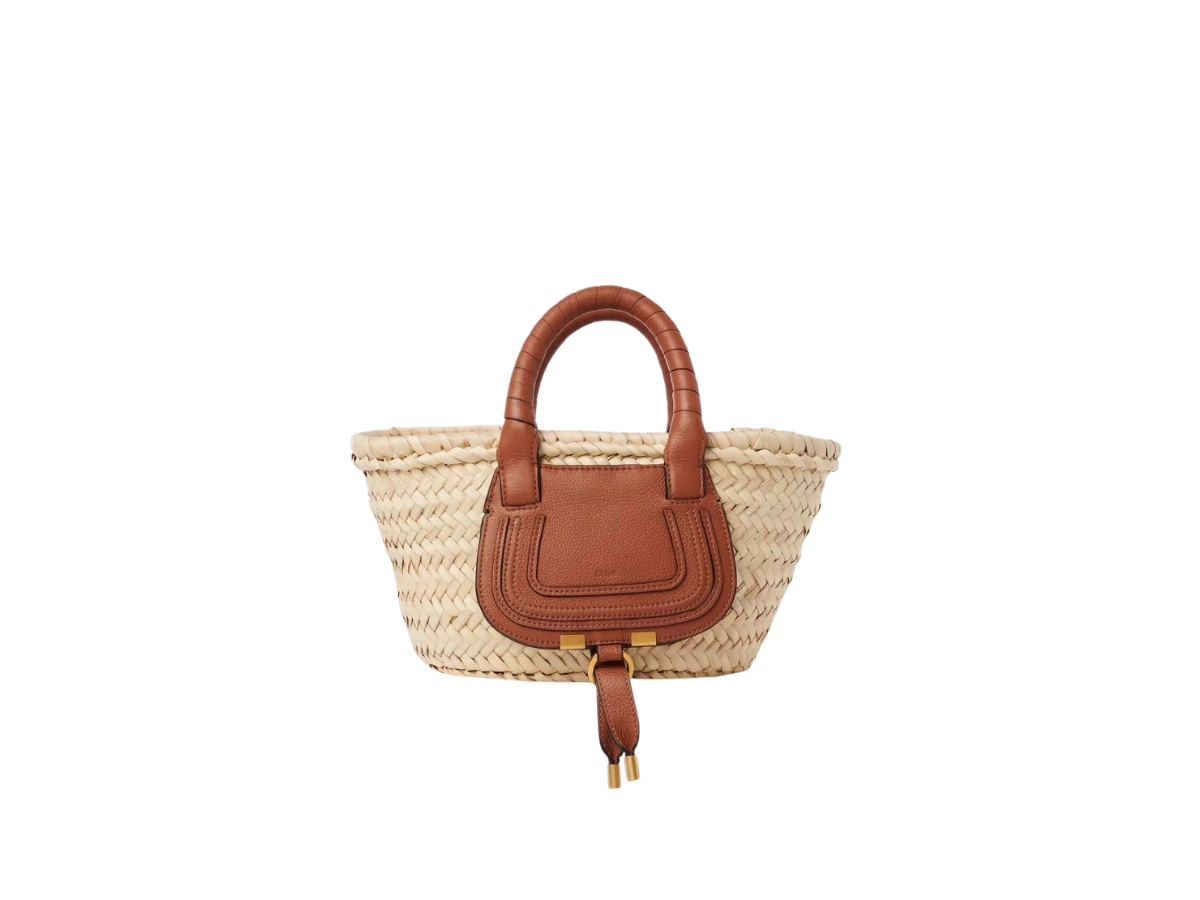 SASOM | กระเป๋า Chloe Mini Marcie Basket Tan เช็คราคาล่าสุด