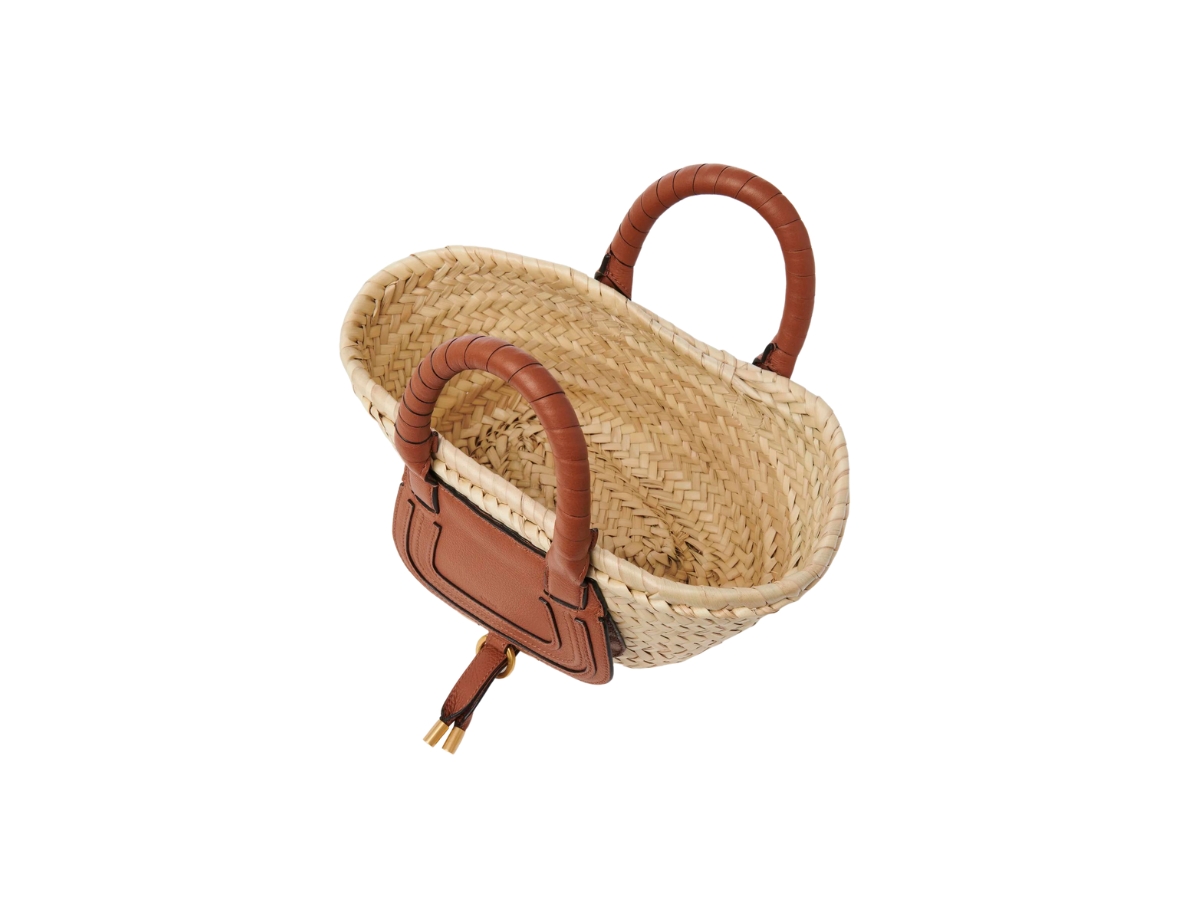 SASOM | กระเป๋า Chloe Mini Marcie Basket Tan เช็คราคาล่าสุด
