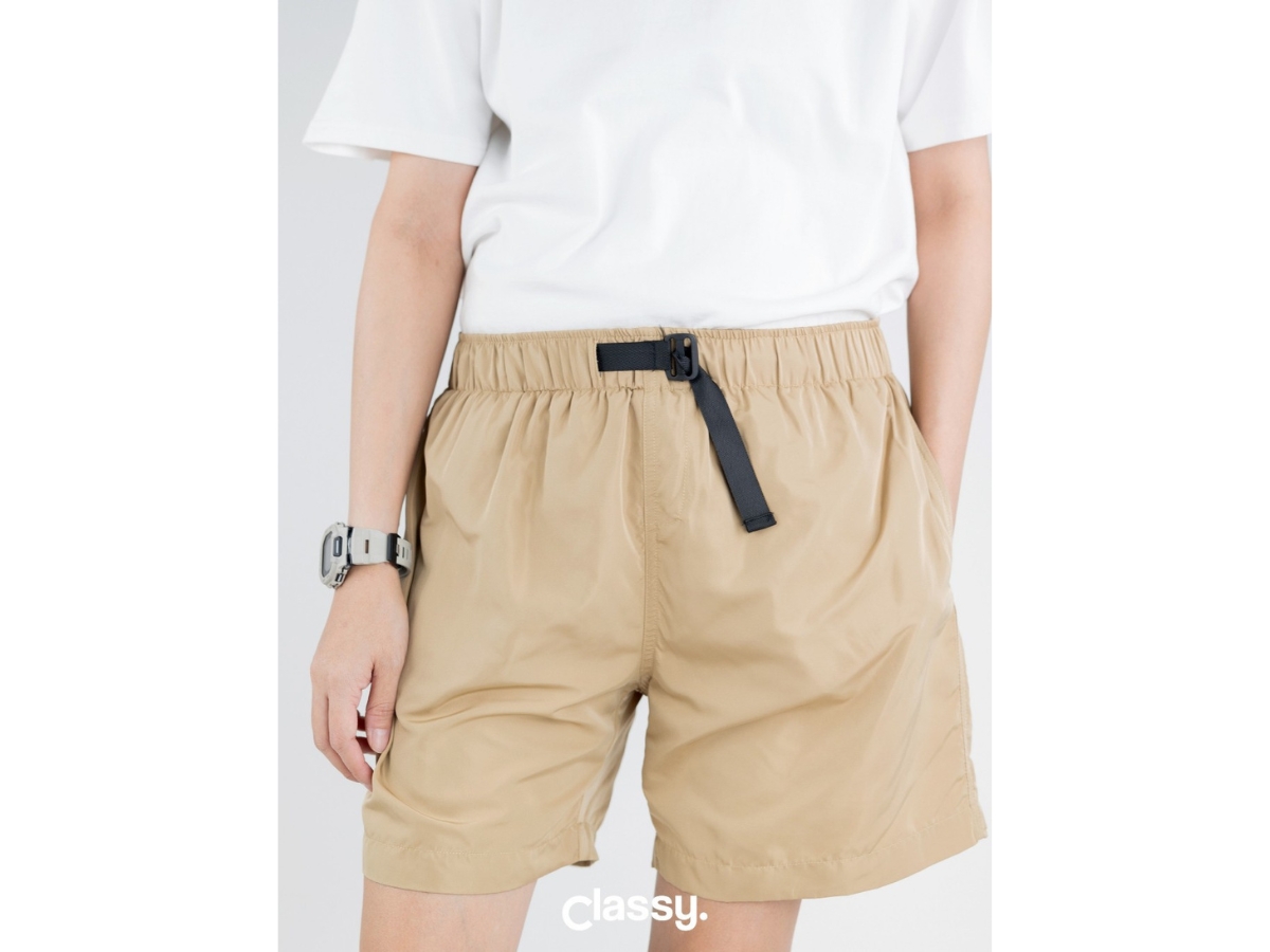 SASOM | apparel Classy " Active Shorts " ( Cream ) Check the latest ...