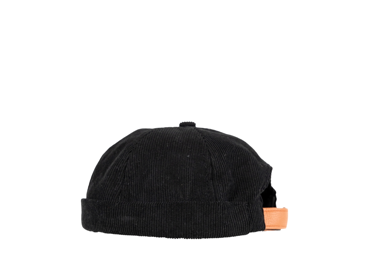 Classy Corduroy Miki Hat Black Shop Authentic at SASOM