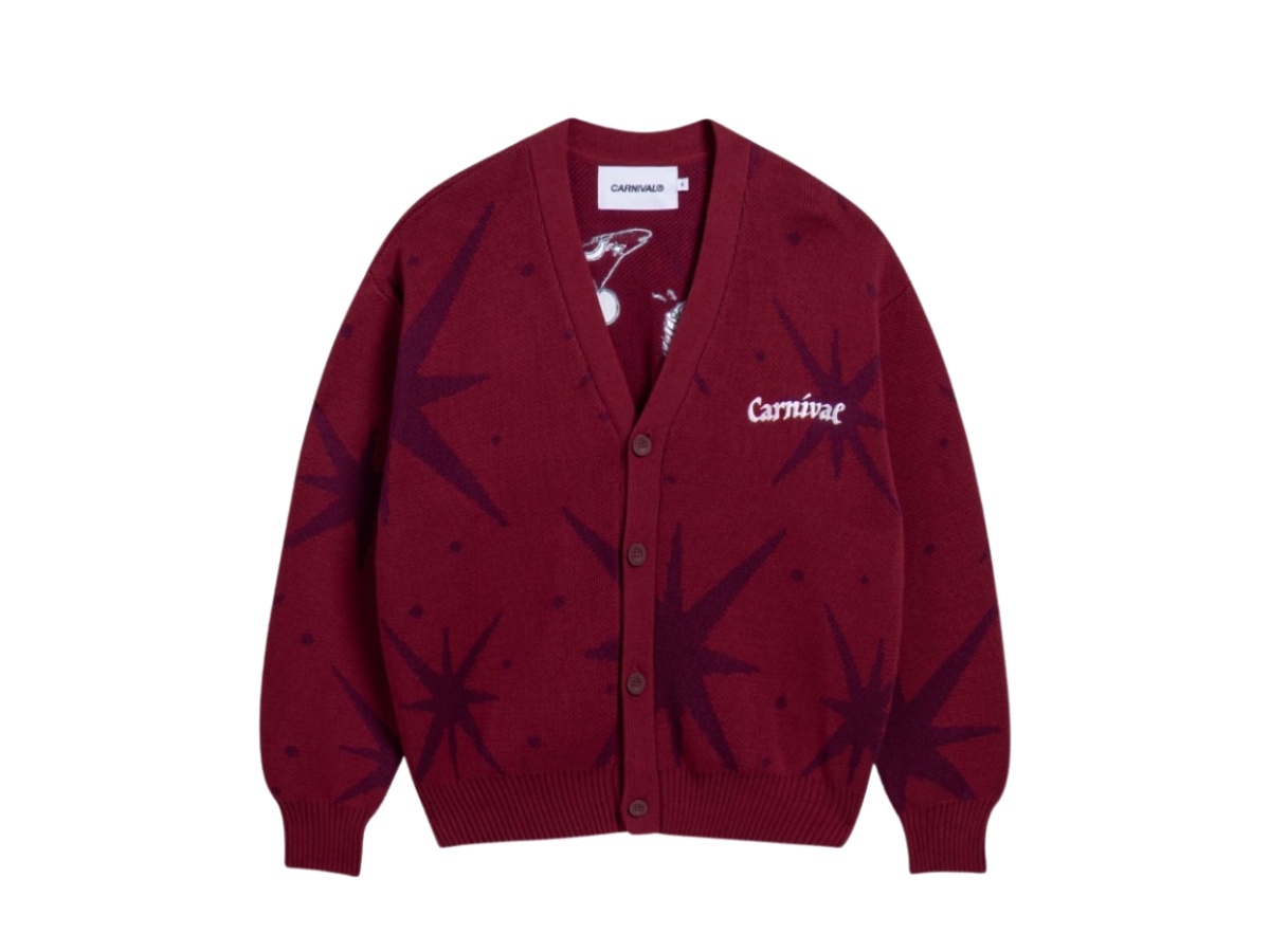 Carnival X Disney Fantasia Collection Magic Brooms Cardigan Red