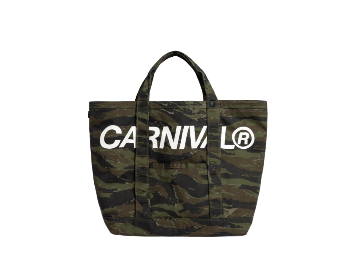 Carnival Camo Retro Tote Bag Camo Shop Authentic at SASOM