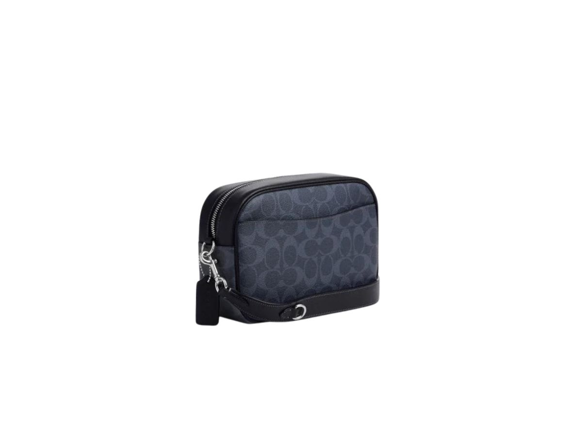 Coach Jamie Camera Bag In Signature Canvas With Silver Hardware Denim