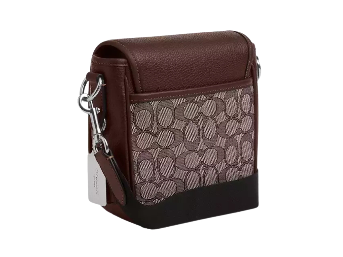 SASOM | bags Coach Lucas Crossbody In Signature Jacquard Oak Maple ...