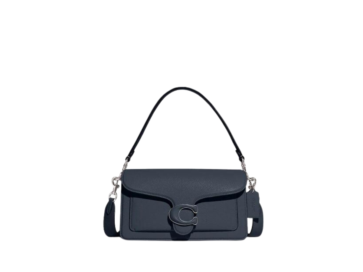 Coach Tabby Shoulder Bag 26 In Polished Pebble Leather With Tonal ...