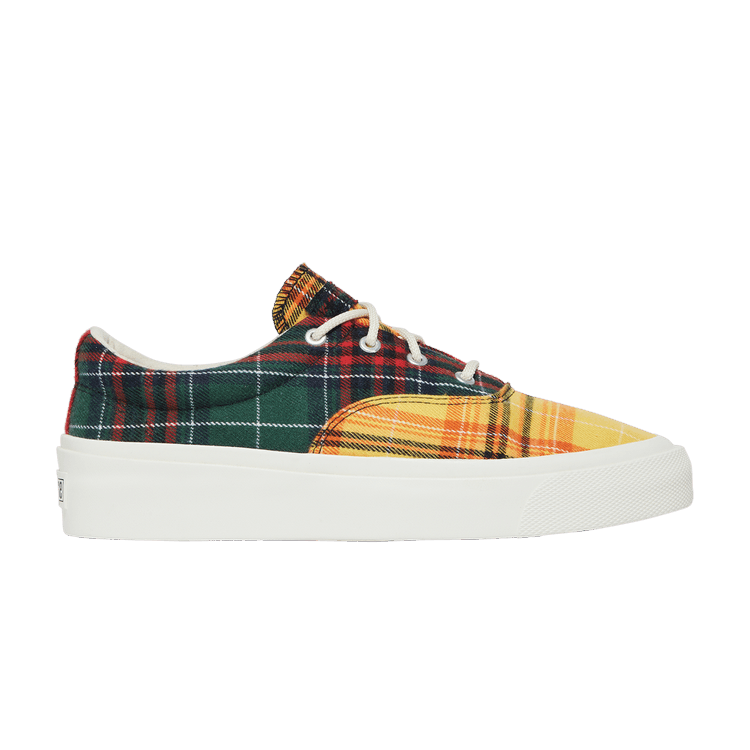 Converse Skid Grip Low 'Twisted Plaid - Egret' | SASOM