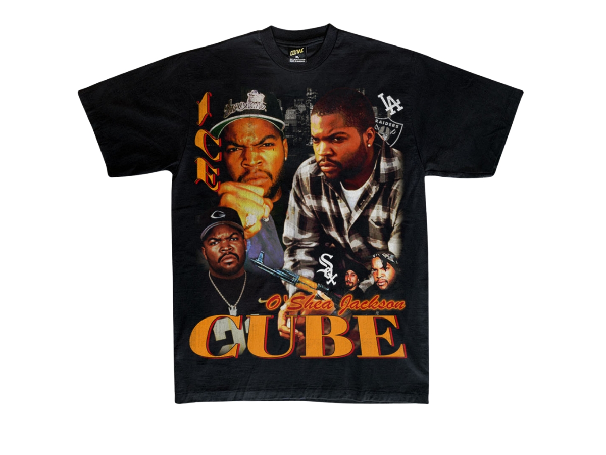Cosmic Icecube Rap Tee Black Shop Authentic at SASOM
