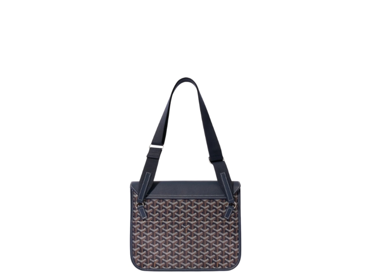 ช้อป Goyard Coursier Messenger Bag Navy Blueของแท้ที่ SASOM