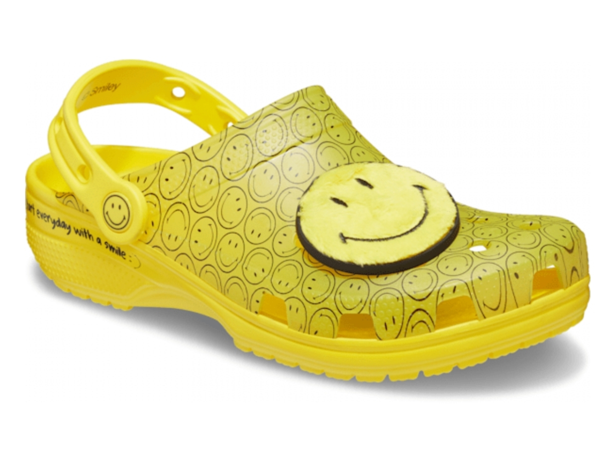 Buy & Sell Crocs Classic Clog Translucent Smiley | SASOM