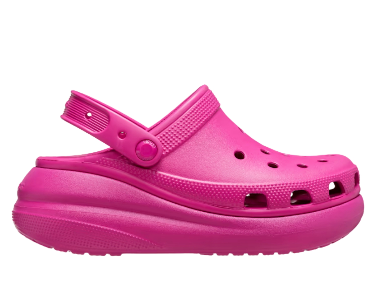 แซนดัล Crocs Crush Clog Fuchsia Fun (W) | ซื้อ-ขายของแท้