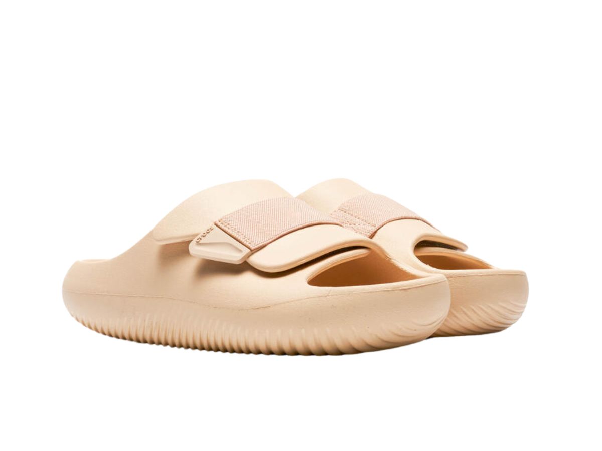 แซนดัล Crocs Mellow Luxe Recovery Slide Brown | SASOM