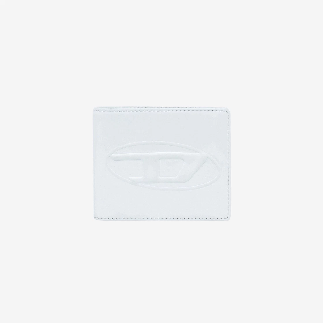 SASOM | กระเป๋า Diesel D Logo Bi-Fold Leather Wallet White เช็คราคาล่าสุด