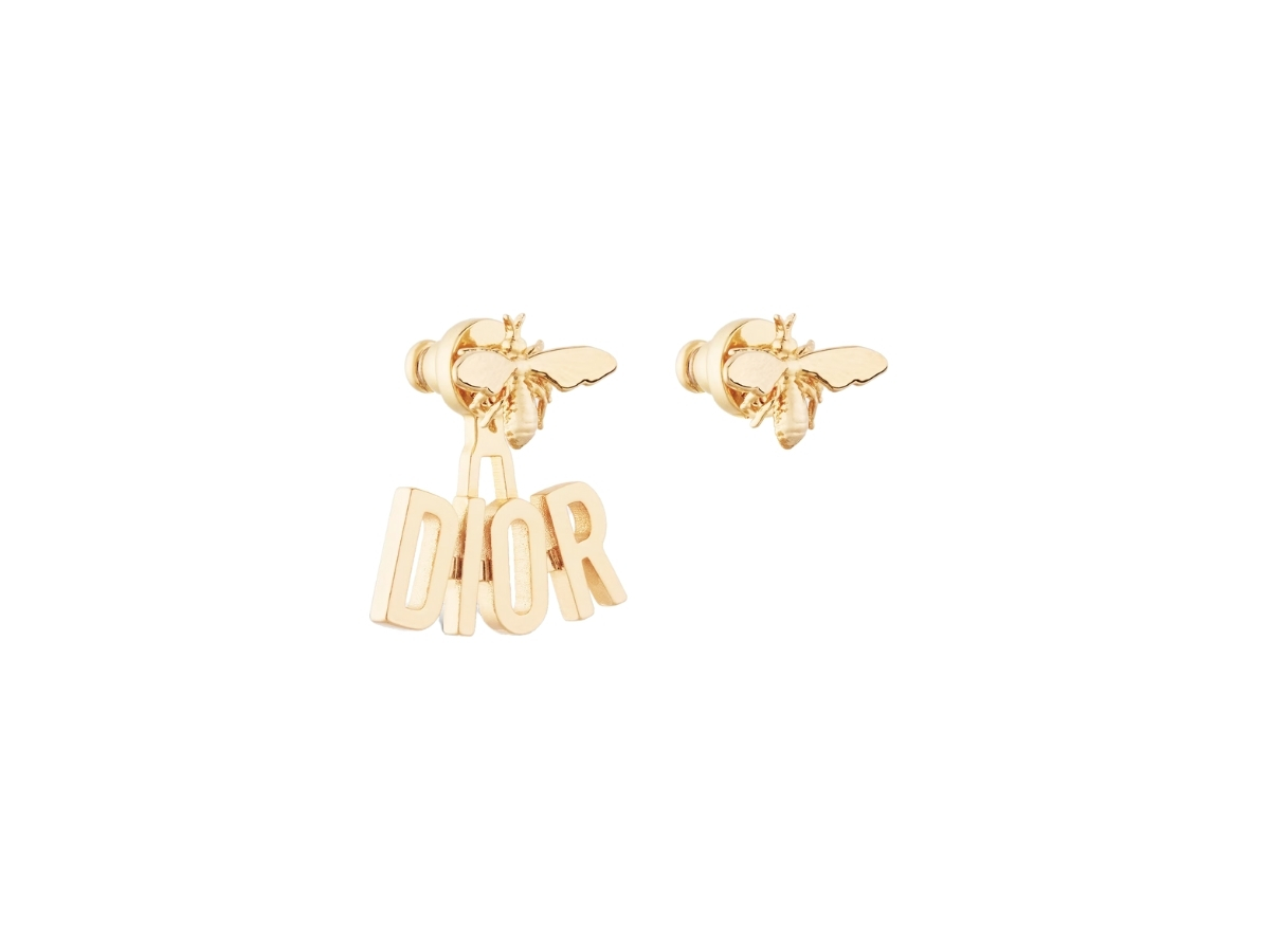 SASOM | เครื่องประดับ Dior Dio(r)evolution Earrings In Bee Detail Gold ...