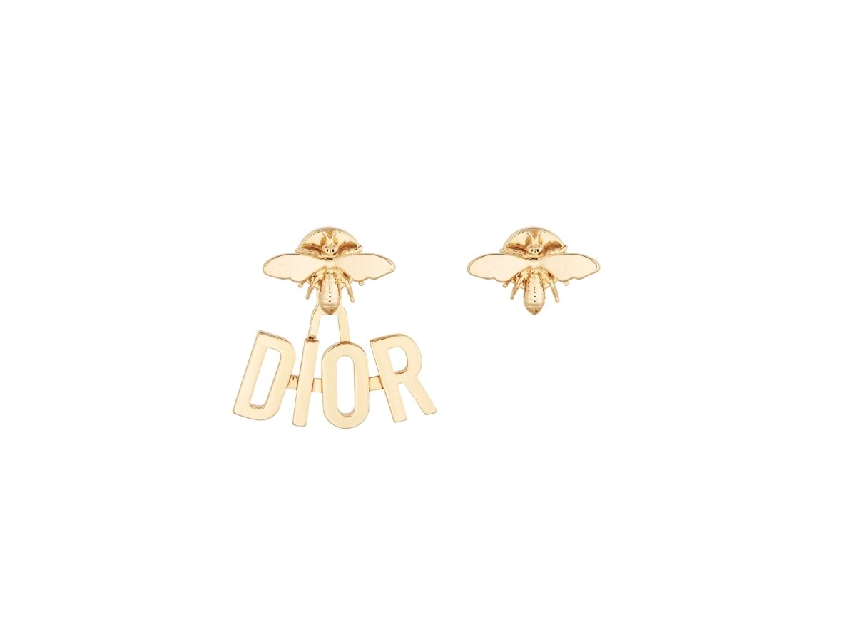 SASOM | เครื่องประดับ Dior Dio(r)evolution Earrings In Bee Detail Gold ...