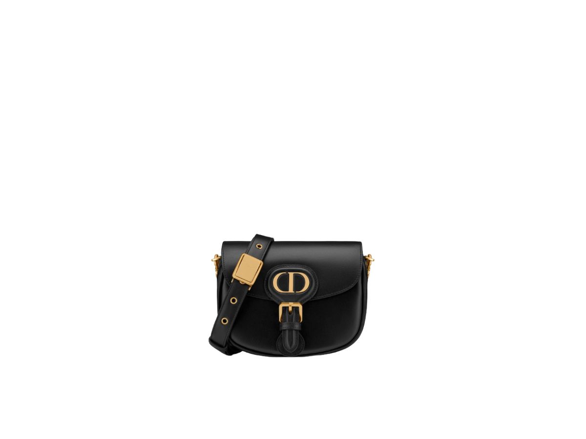 Dior Small Dior Bobby Bag Black Box Calfskin | ของแท้