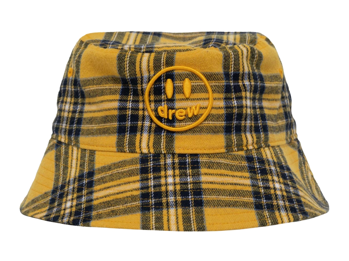 Drew House Mascot Flannel Bucket Hat Core Plaid | ของแท้