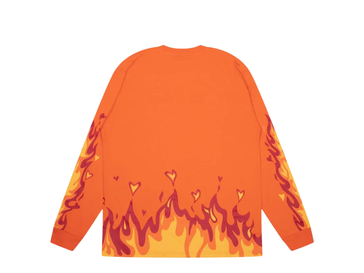 ช้อป Drew House Secret LS Fire Tee Orangeของแท้ที่ SASOM