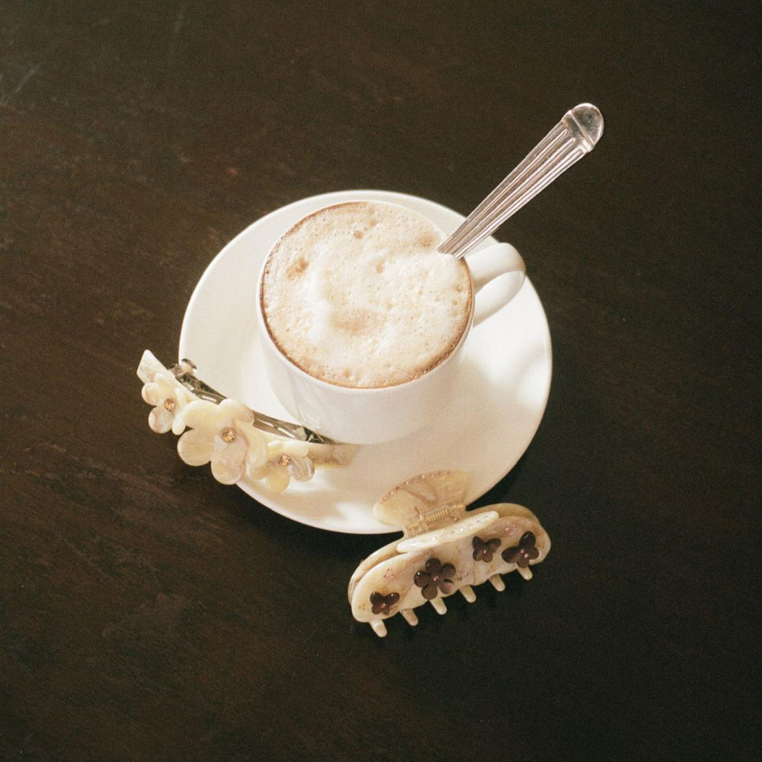 EMI JAY Ponytail Barrette in Chantilly Bloom | ของแท้