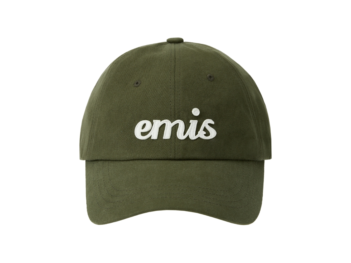 Emis Applique Ball Cap Khaki Shop Authentic at SASOM