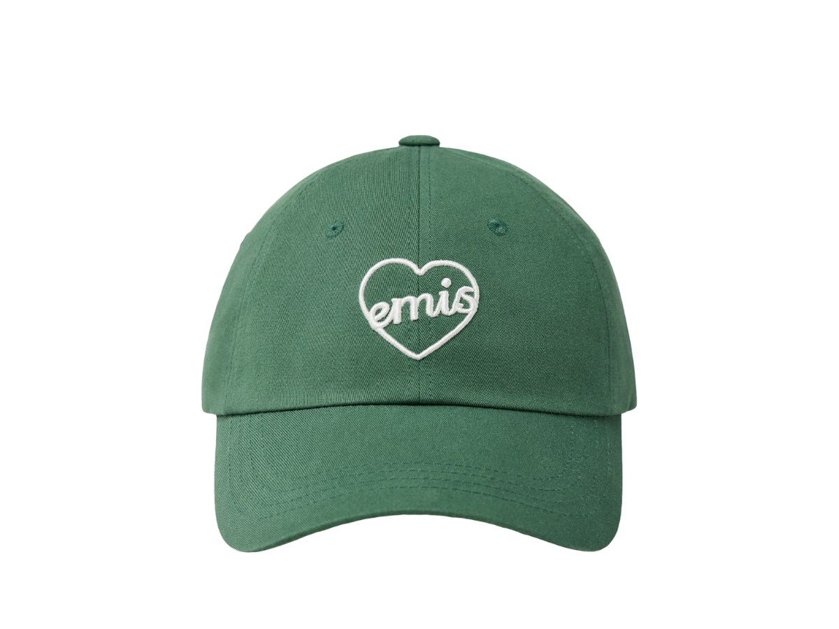 Emis Heart Ball Cap Green Shop Authentic at SASOM
