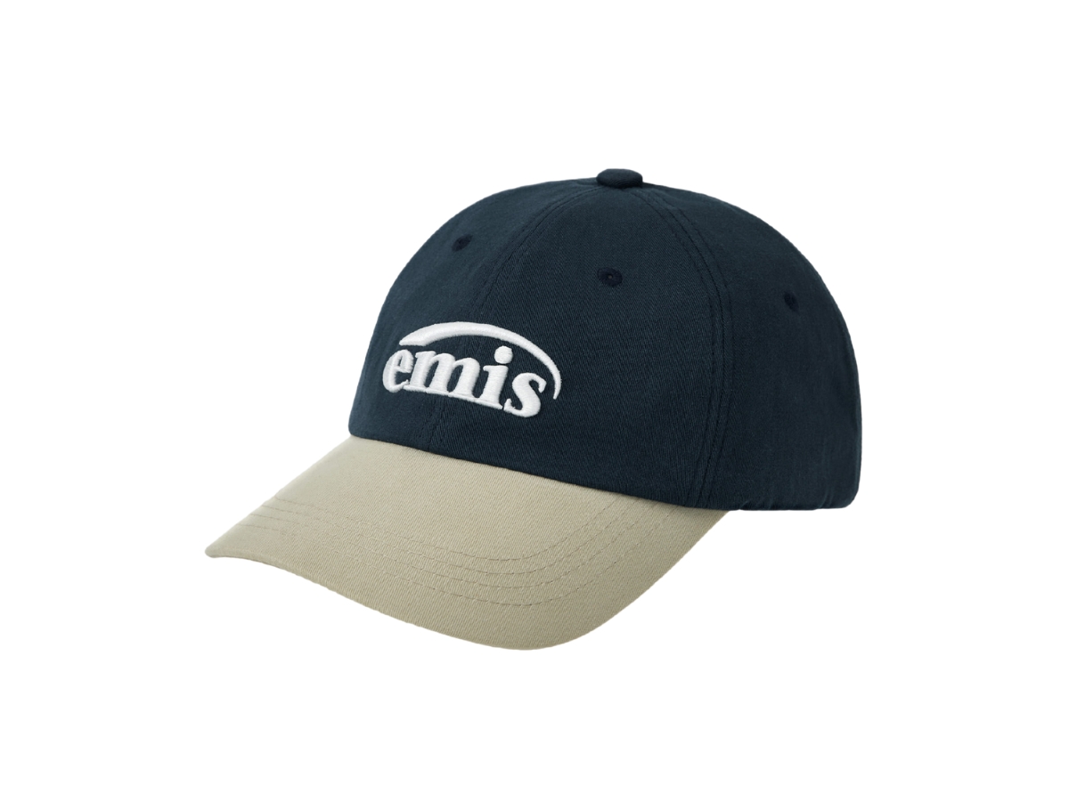 Buy Emis New Logo Mix Ball Cap Renewal Beige Navy | SASOM