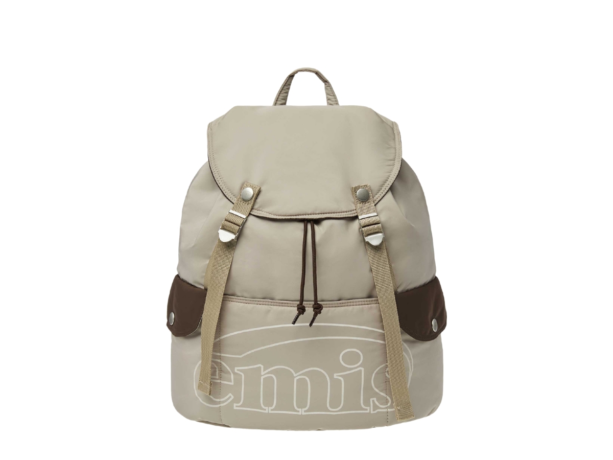 ช้อป Emis Out Line Logo Backpack Beigeของแท้ที่ SASOM