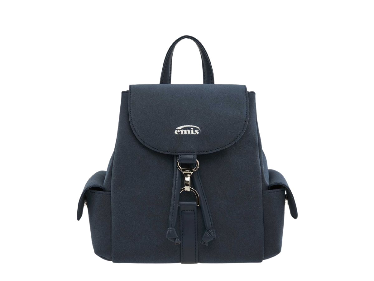 Emis Suede Backpack Navy Shop Authentic at SASOM
