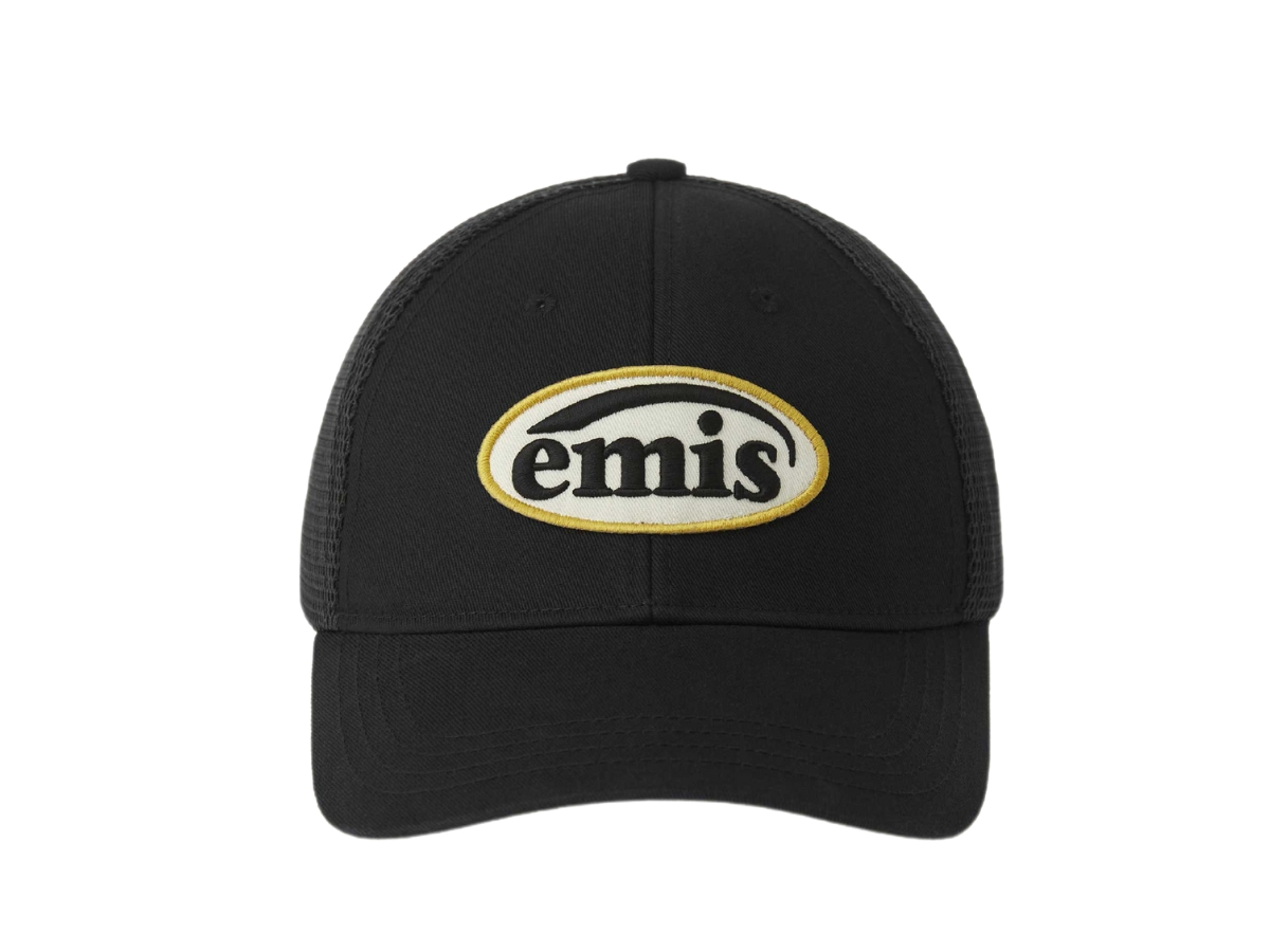 Emis Wappen Mesh Ball Cap Black Shop Authentic at SASOM
